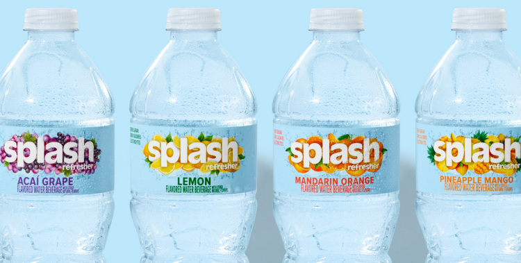 Splash Refresher Water Beverage Products